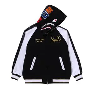 A BATHING APE Souvenir Shark Zip Hoodie