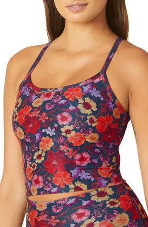 Beyond Yoga Softmark Crop Tank - Summer Bouquet