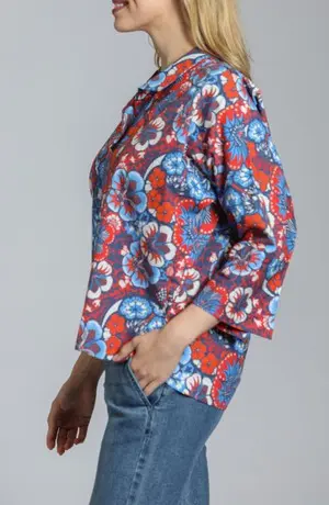 APNY Boxy Fit Cotton Shirt