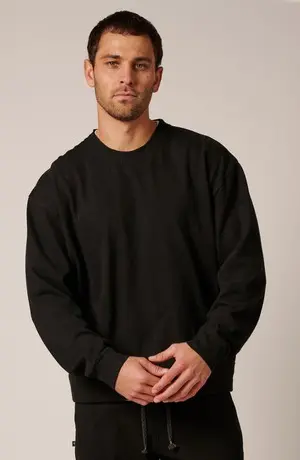 Leisure Lab Crewneck Sport Outerwear For Men