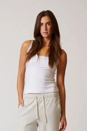 LEISURE LAB Tank Top - White