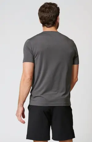 LEISURE LAB Everyday T-shirt - Heathered Black