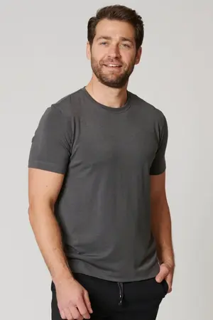 LEISURE LAB Everyday T-shirt Slate