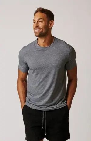 LEISURE LAB Everyday T-shirt - Stone