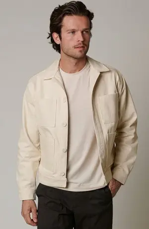 LEISURE LAB Ranch Cotton Jacket - Driftwood