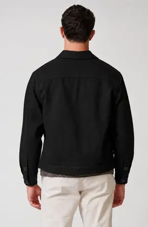 LEISURE LAB Ranch Cotton Jacket - Matte Black