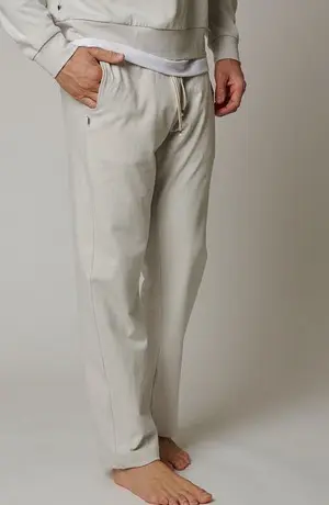 LEISURE LAB Cotton Loung Pant - Opal
