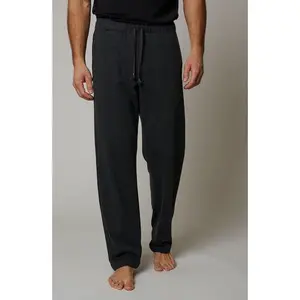 LEISURE LAB Cotton Loung Pant - Sediment
