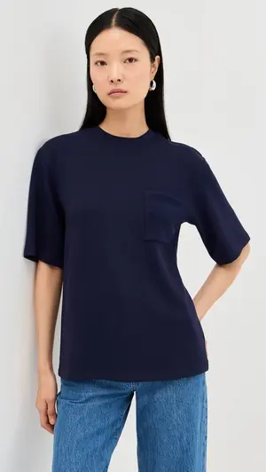 LE BOP Caroline Tee - Navy