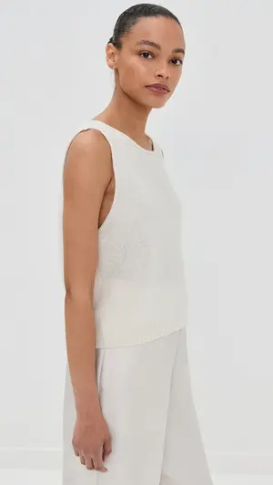 LISA YANG Devine Sleeveless Knit Vest