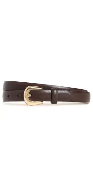 B-low The Belt B-Low The Belt Kennedy Mini Belt Chocolate Gold