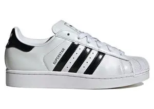 Adidas Superstar Ii Lace Up Sneakers - Cloud White/core Black