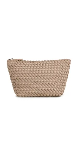 NAGHEDI Portofino Medium Makeup Bag - Cashmere