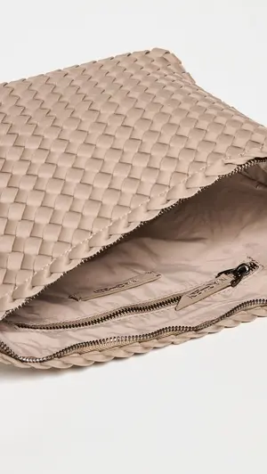 NAGHEDI Portofino Medium Makeup Bag - Cashmere