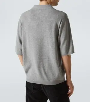 Saint Laurent Wool Polo Shirt