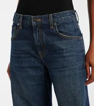 Khaite Kerrie Wide-leg Jeans - Blue