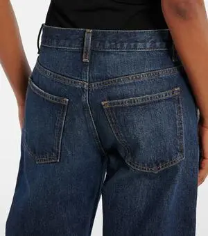 Khaite Kerrie Wide-leg Jeans - Blue