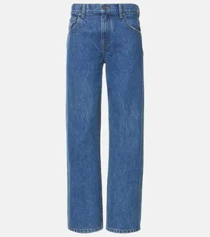 Khaite Kerrie Wide-leg Jeans - Blue