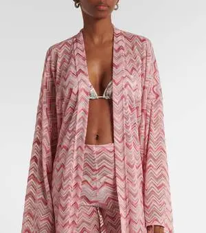 Missoni Zigzag Lamé Robe