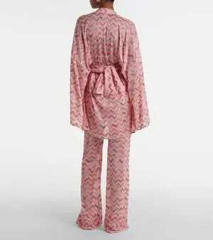 Missoni Zigzag Lamé Robe