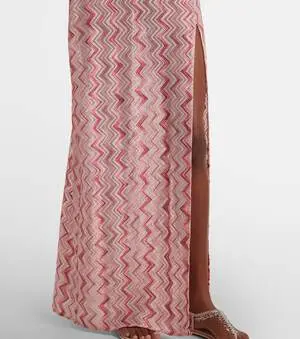 Missoni Zig Zag Lamé Maxi Dress