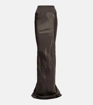Rick Owens Maxi Skirt - Brown
