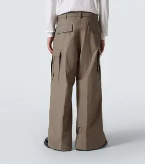 Sacai Cotton Cargo Trousers