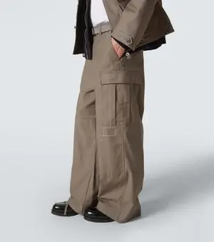 Sacai Cotton Cargo Trousers