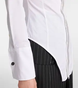 JEAN PAUL GAULTIER Cotton-blend Poplin Shirt