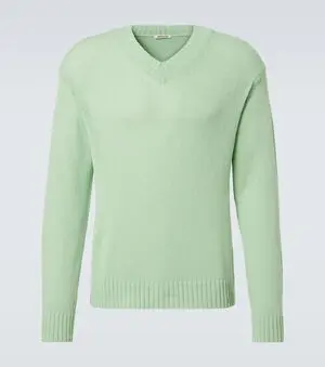 Auralee V Neck Sweaters For Men
