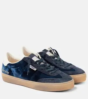 Golden Goose Almond Toe Sneakers For Men