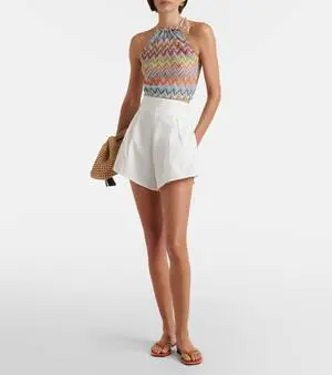 Missoni Zigzag Lamé Top - Multicoloured