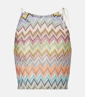 Missoni Zigzag Lamé Top - Multicoloured