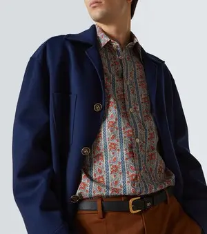 Valentino Garavani Printed Cotton Shirt