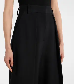 Khaite Maris High-rise Wide-leg Pants