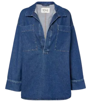 Tove Sonny Denim Blouse