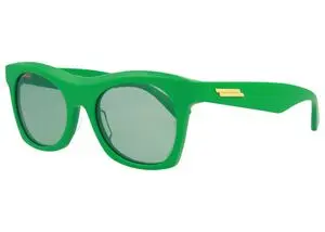 Bottega Veneta Square Frame Sunglasses - Green (bv1061s/30009032/005)
