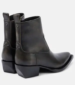GOLDEN GOOSE Leather Ankle Boots