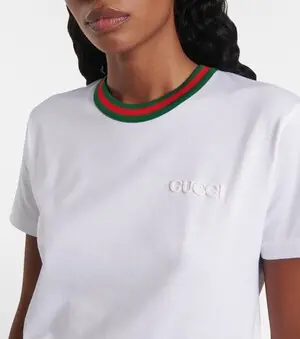 Gucci 70s Printed Cotton Jersey T-shirt