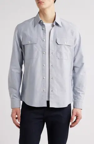 BOSS Liam Kent Regular Fit Button-up Shirt - Medium Blue