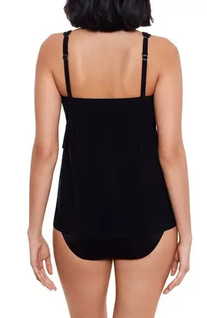 MIRACLESUIT® Illusionist Tankini Top - Black
