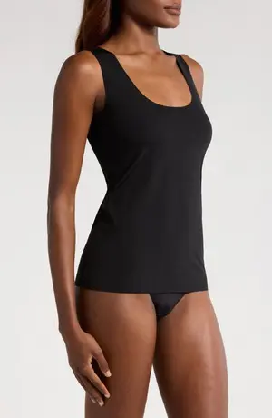 Nordstrom Everyday Invisible Edge Tank - Black