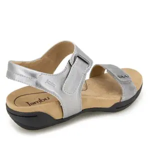 Jambu Morgan Casual Sandal - Gunmetal/ Pewter