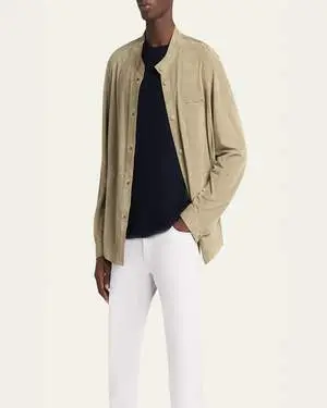 Giorgio Armani Suede Overshirt