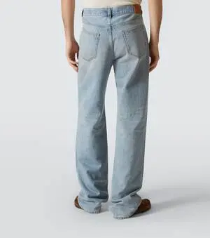 Saint Laurent Mid-rise Straight Jeans