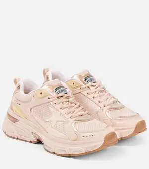 GOLDEN GOOSE Lightstar Leather Sneakers - Pink