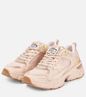 GOLDEN GOOSE Lightstar Leather Sneakers - Pink
