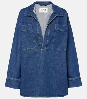 Tove Sonny Denim Blouse