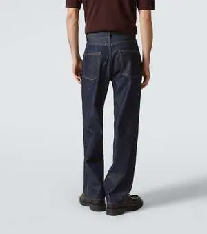 Auralee Hard Twist Wide-leg Jeans