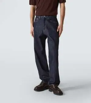 Auralee Hard Twist Wide-leg Jeans